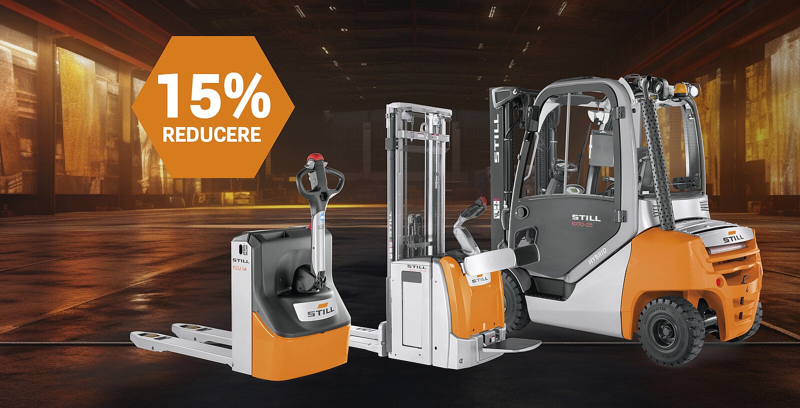 Stivuitor diesel intralogistica Stivuitoar electric STILL | STILL Romania